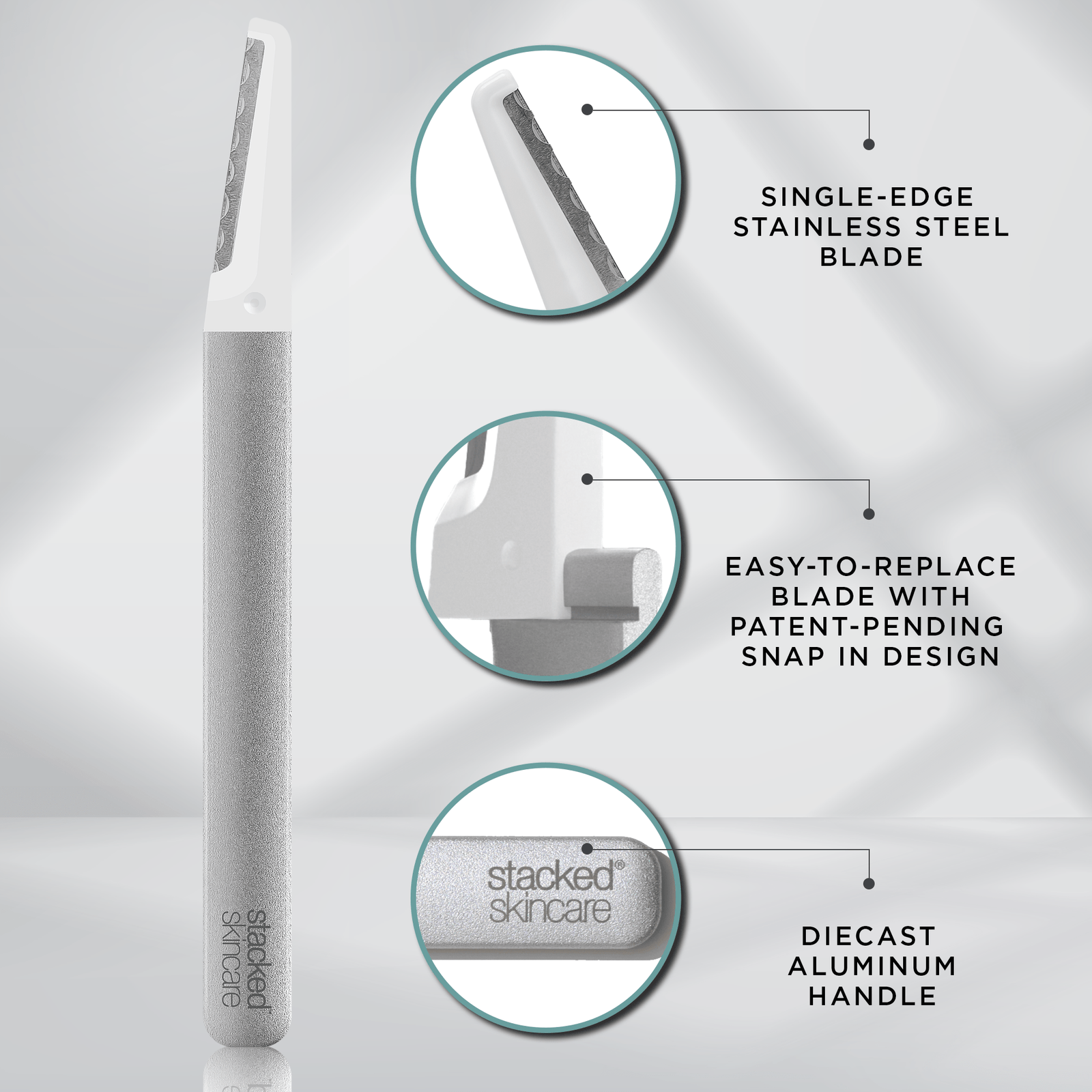 Dermaplaning Kit - Facial Razor & Skincare | StackedSkincare