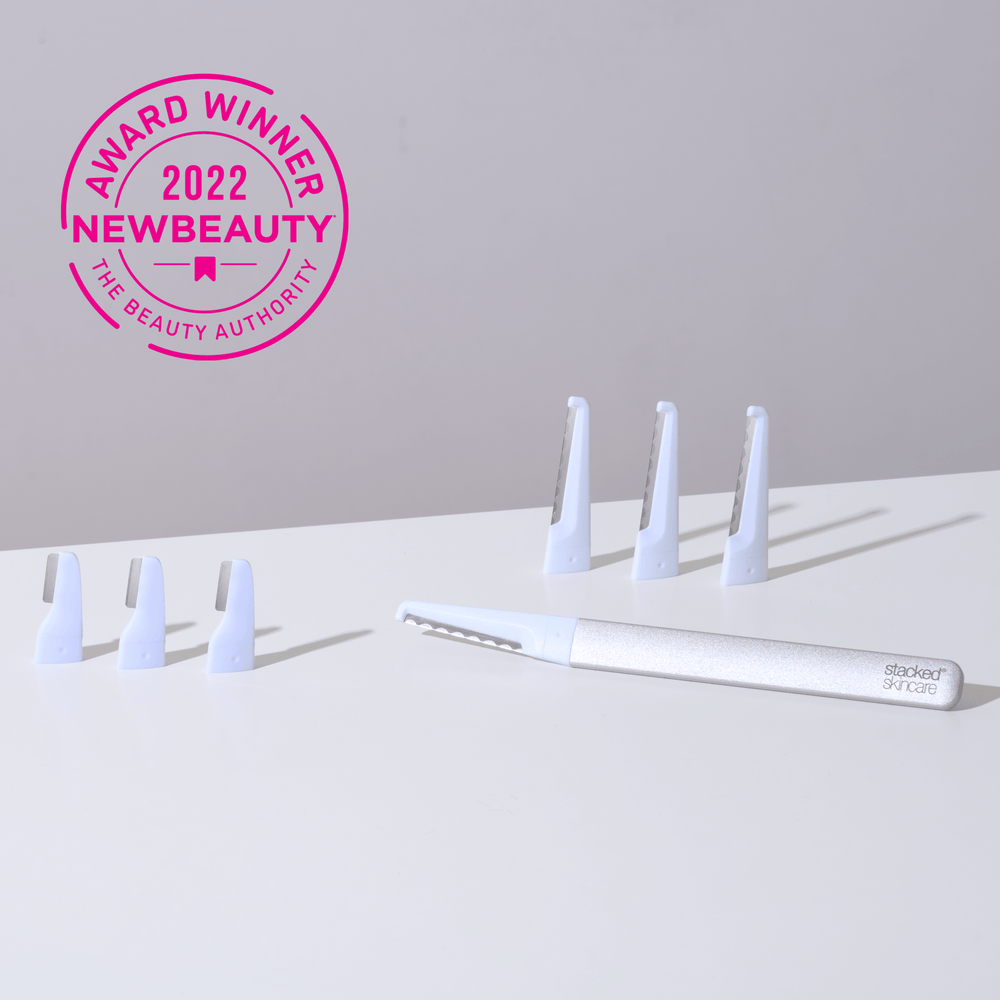 Dermaplaning Kit - Facial Razor & Skincare | StackedSkincare
