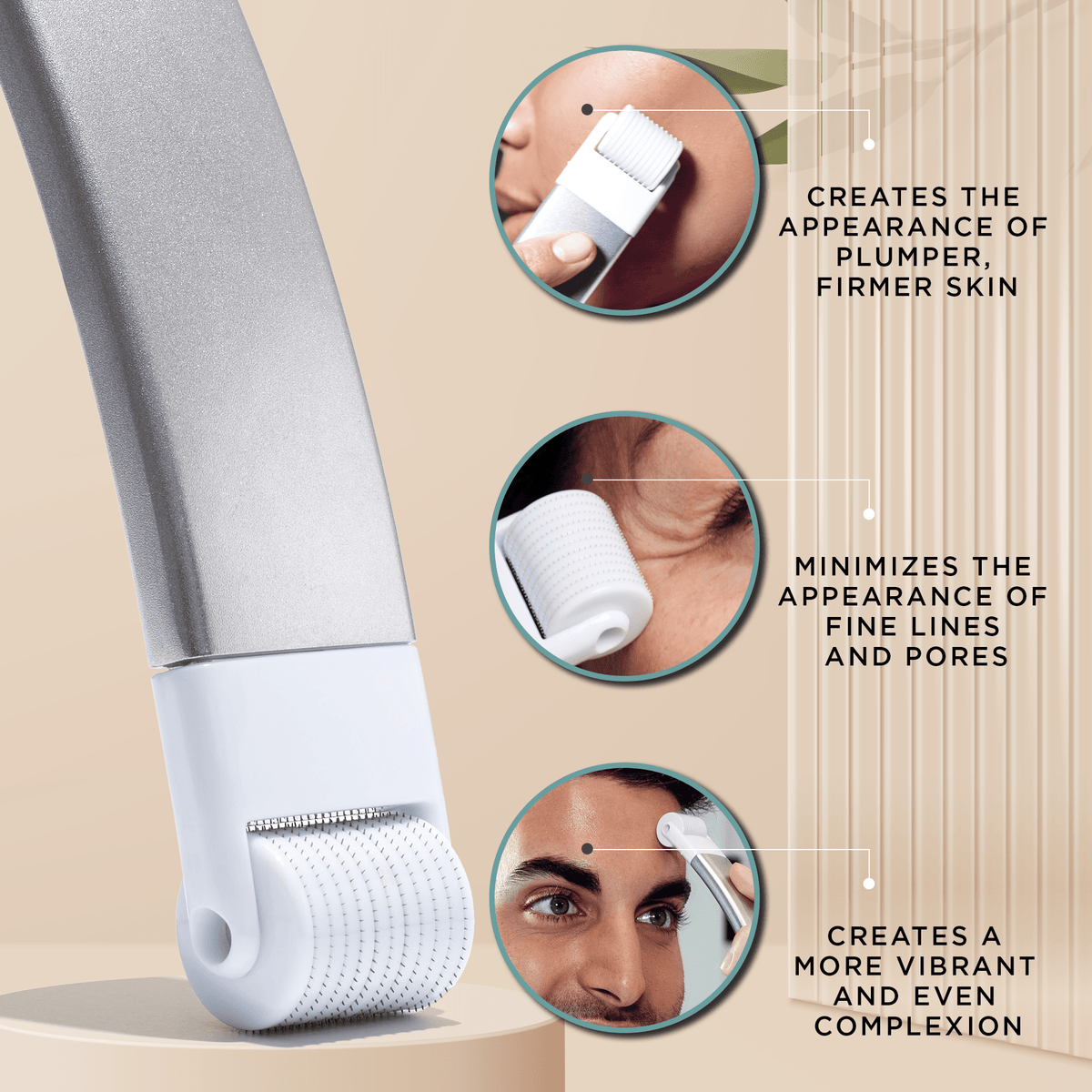 Best Microneedling Face Tool - Derma Roller | StackedSkincare